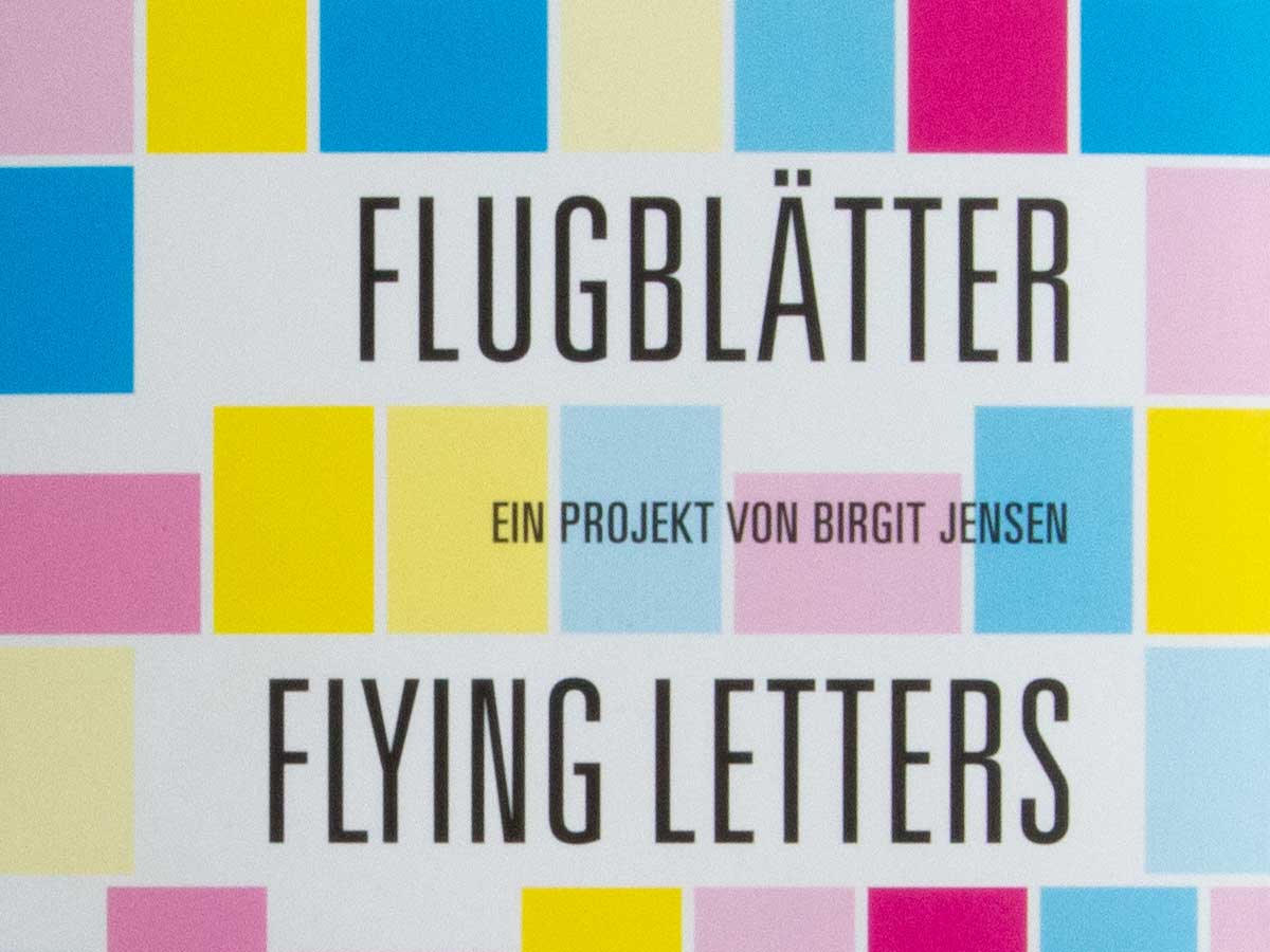Flying letters - Birgit Jensen